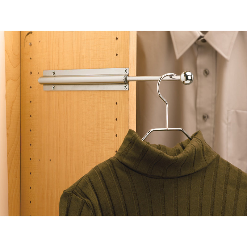 Rev-A-Shelf Extendable Metal Closet Valet Clothes Rod & Reviews | Wayfair