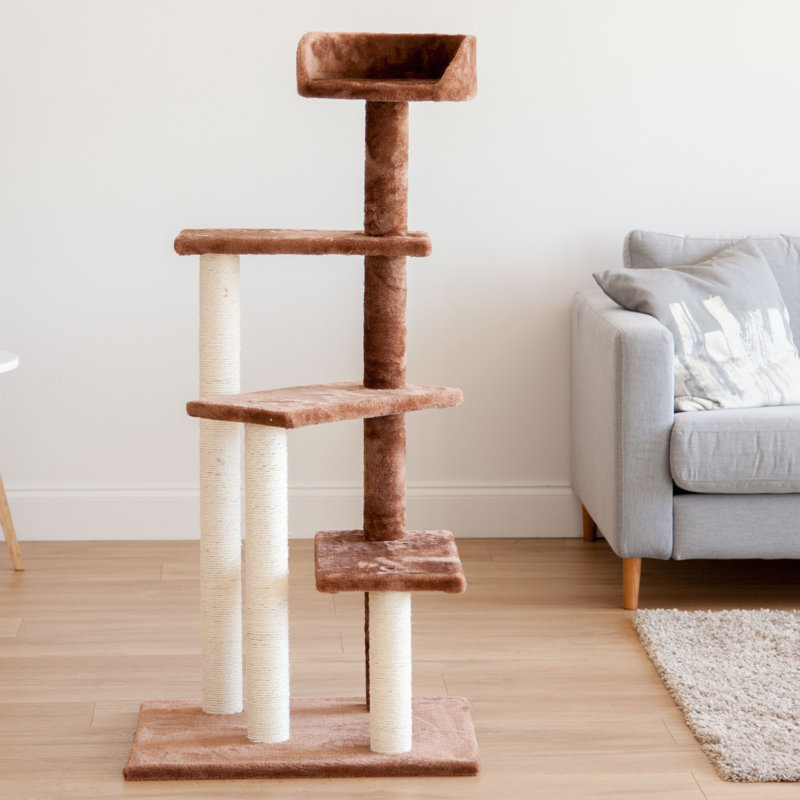 IRIS 49" Cat Tree & Reviews | Wayfair