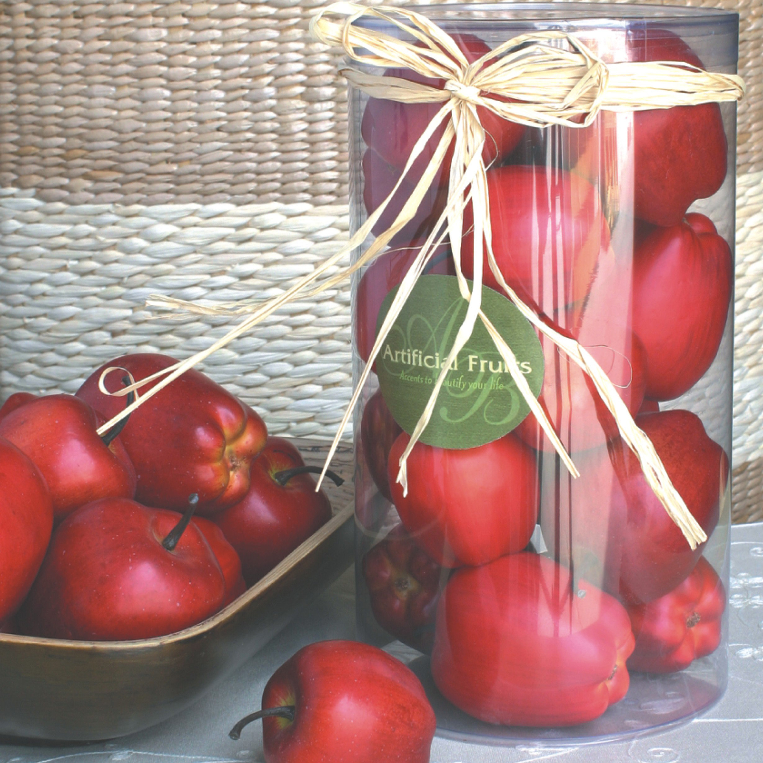 Lark Manor Faux Red Apple & Reviews | Wayfair