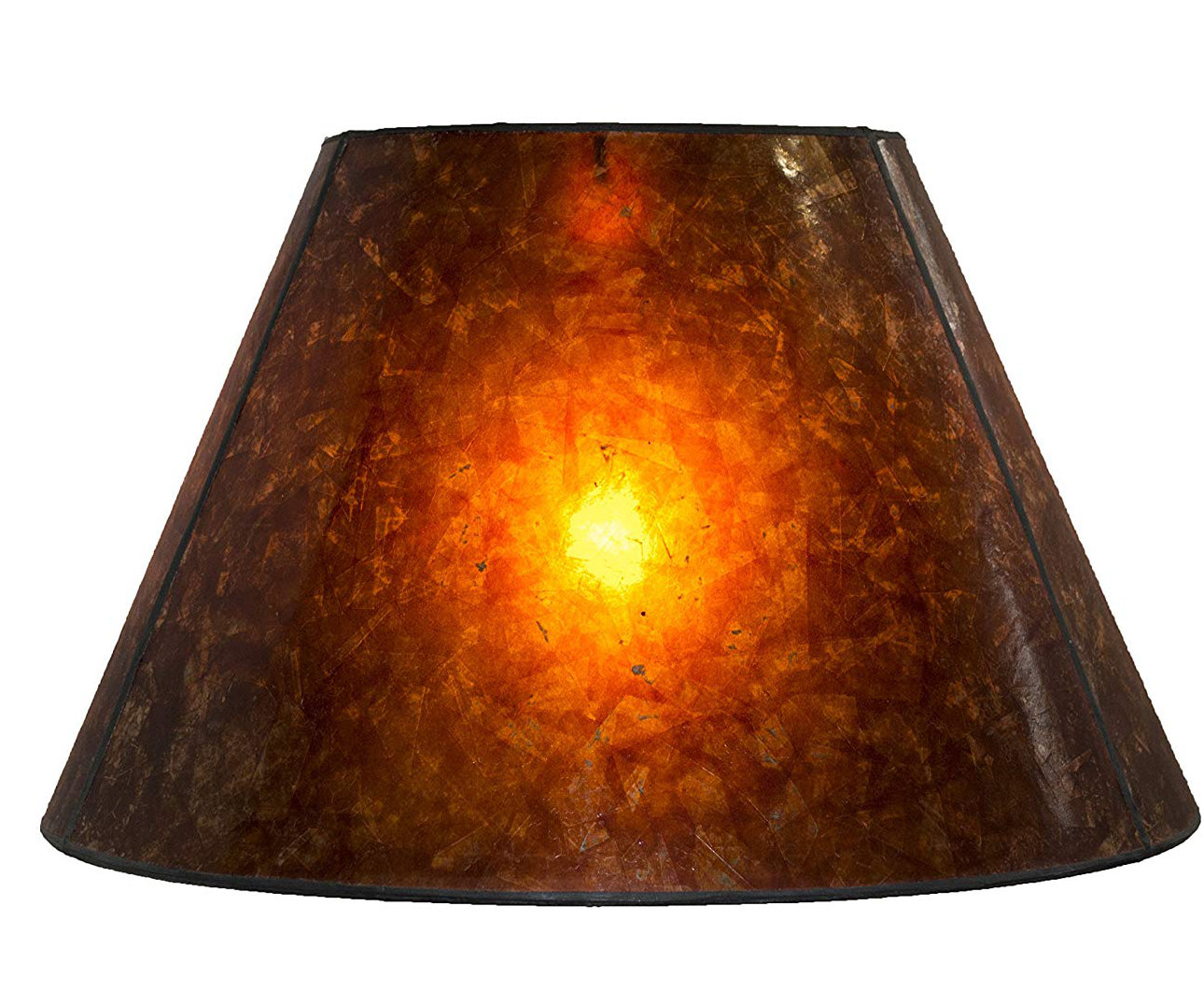 Charlton Home® 12'' W Mica Empire Lamp Shade ( Spider ) & Reviews | Wayfair