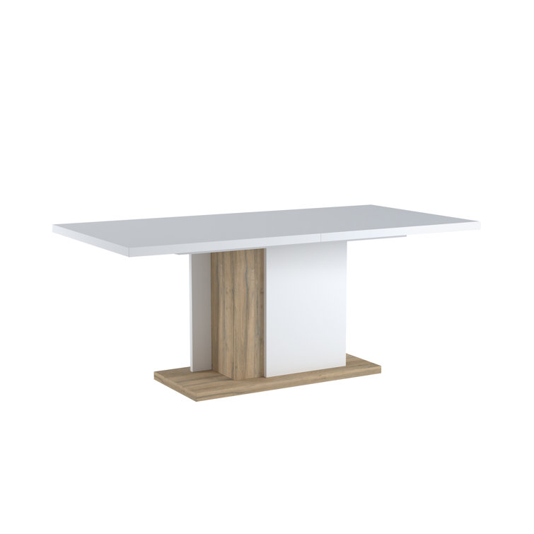 Sciae Extendable Pedestal Dining Table | Wayfair.co.uk