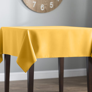 Wayfair | Tablecloth Yellow Table Linens| Up to 65% Off Until 11/20 ...