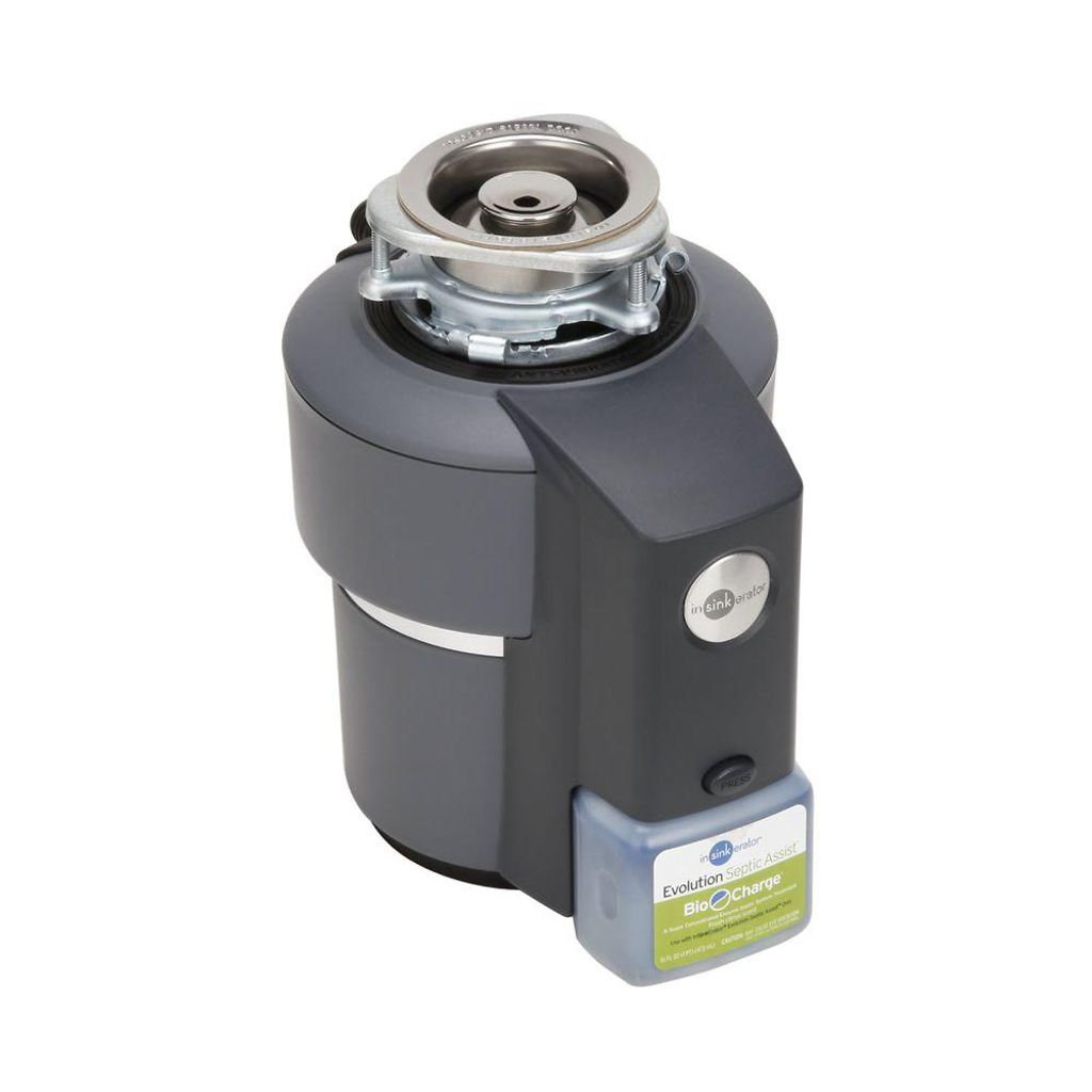 InSinkErator Evolution Septic Assist 3/4 HP Continuous Feed Garbage ...