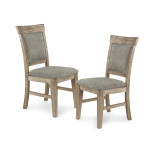 Farmhouse & Rustic Upholstered Dining Chairs | Birch Lane