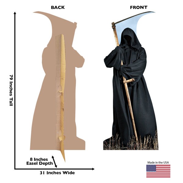 Advanced Graphics Halloween Grim Reaper Stand-Up & Reviews | Wayfair
