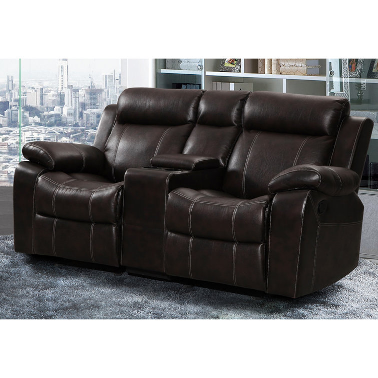 Latitude Run® Tegmen 72'' Vegan Leather Loveseat | Wayfair