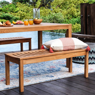Wayfair | Teak Benches You'll Love in 2022