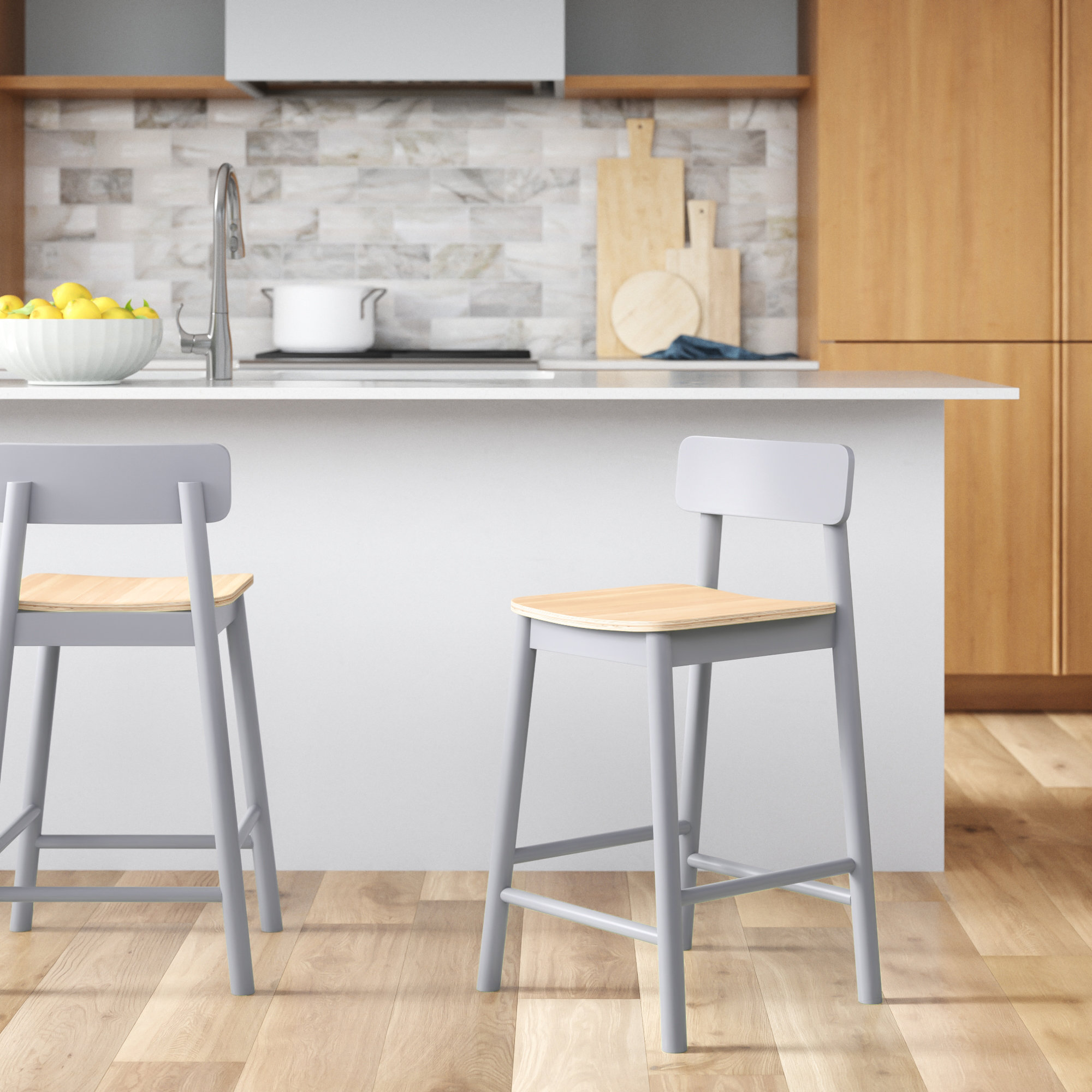 Orren Ellis Samra Counter and Bar Stool & Reviews | Wayfair