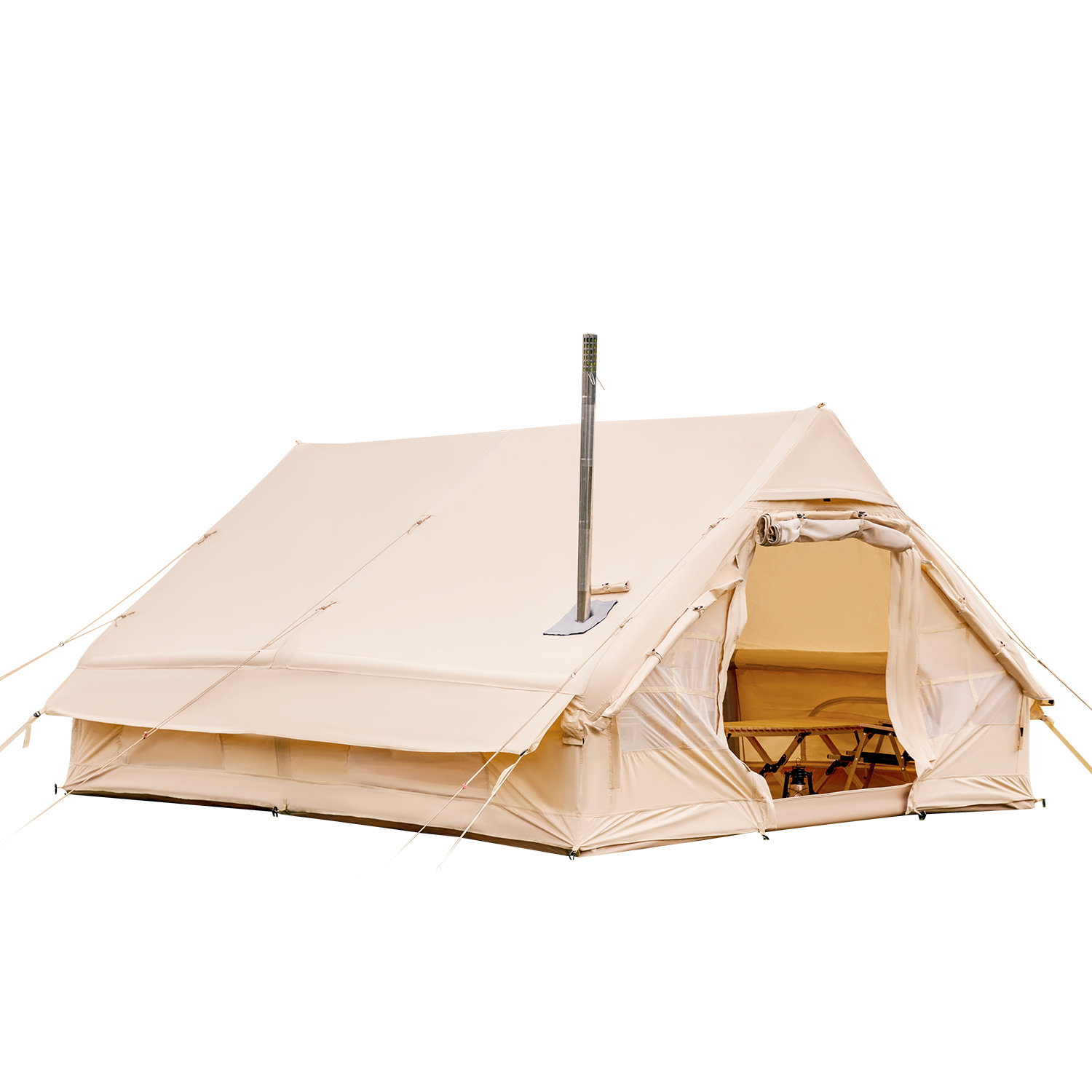 MELLCOM Inflatable Camping Tent with Pump | Wayfair