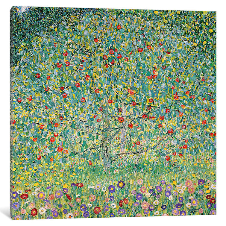 Fernleaf Apple Tree (Apfelbaum), 1912 by Gustav Klimt - Painting on ...