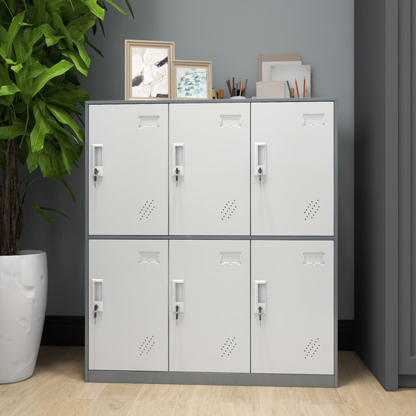 Latitude Run® Kimaka 2 - Tier 34.6'' Wide Locker - Wayfair Canada