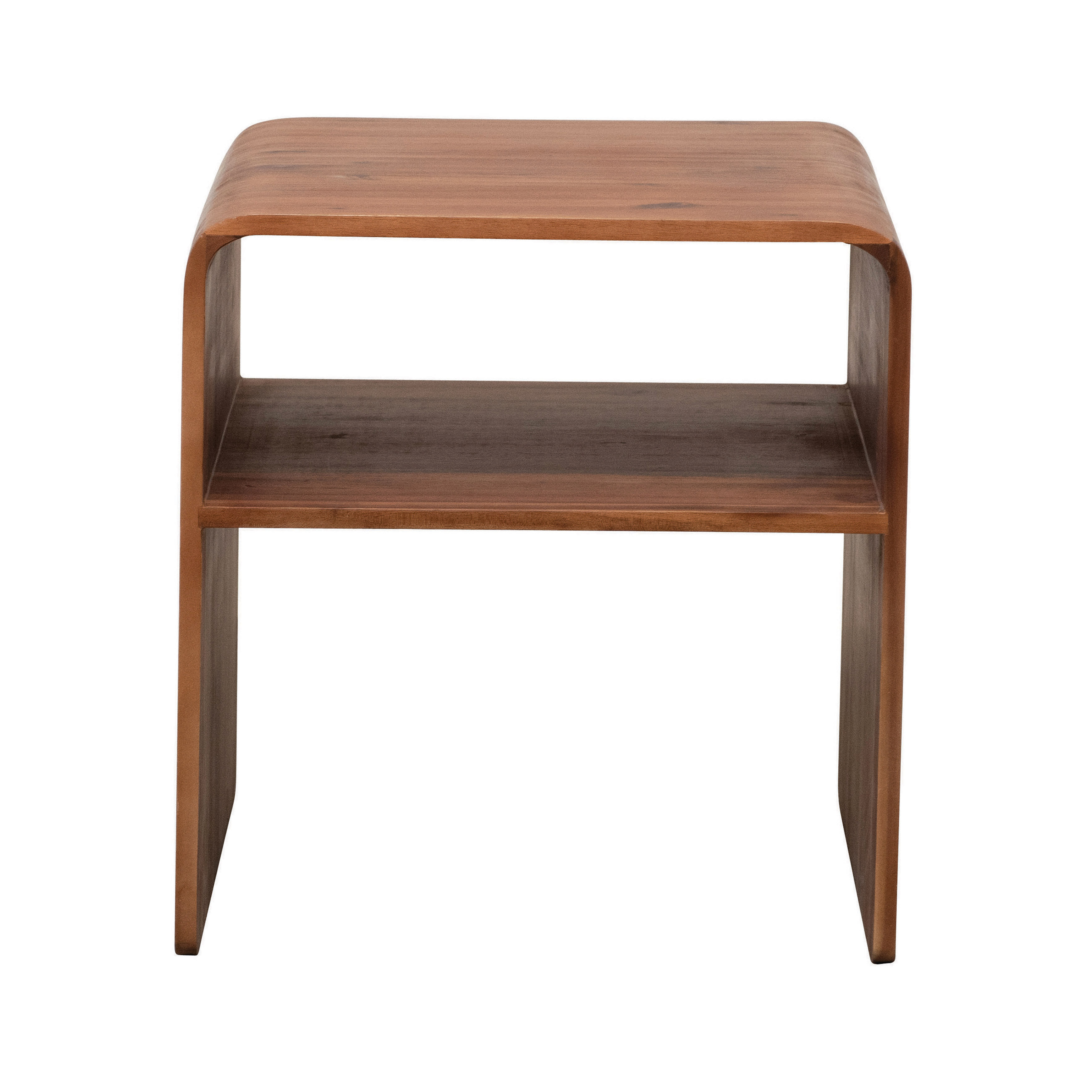Birch Lane™ 15.75'' Tall Solid Wood Sled End Table | Wayfair