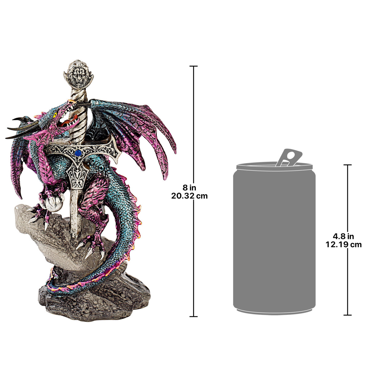 Design Toscano Dragon Blade Figurine & Reviews | Wayfair