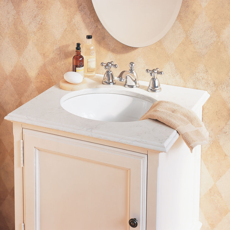 American Standard Ovalyn Ceramic Oval Undermount Bathroom Sink with ...