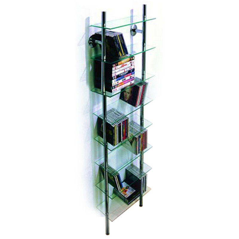 Rebrilliant Multimedia Wall Mounted Open DVD/CD Shelf & Reviews ...