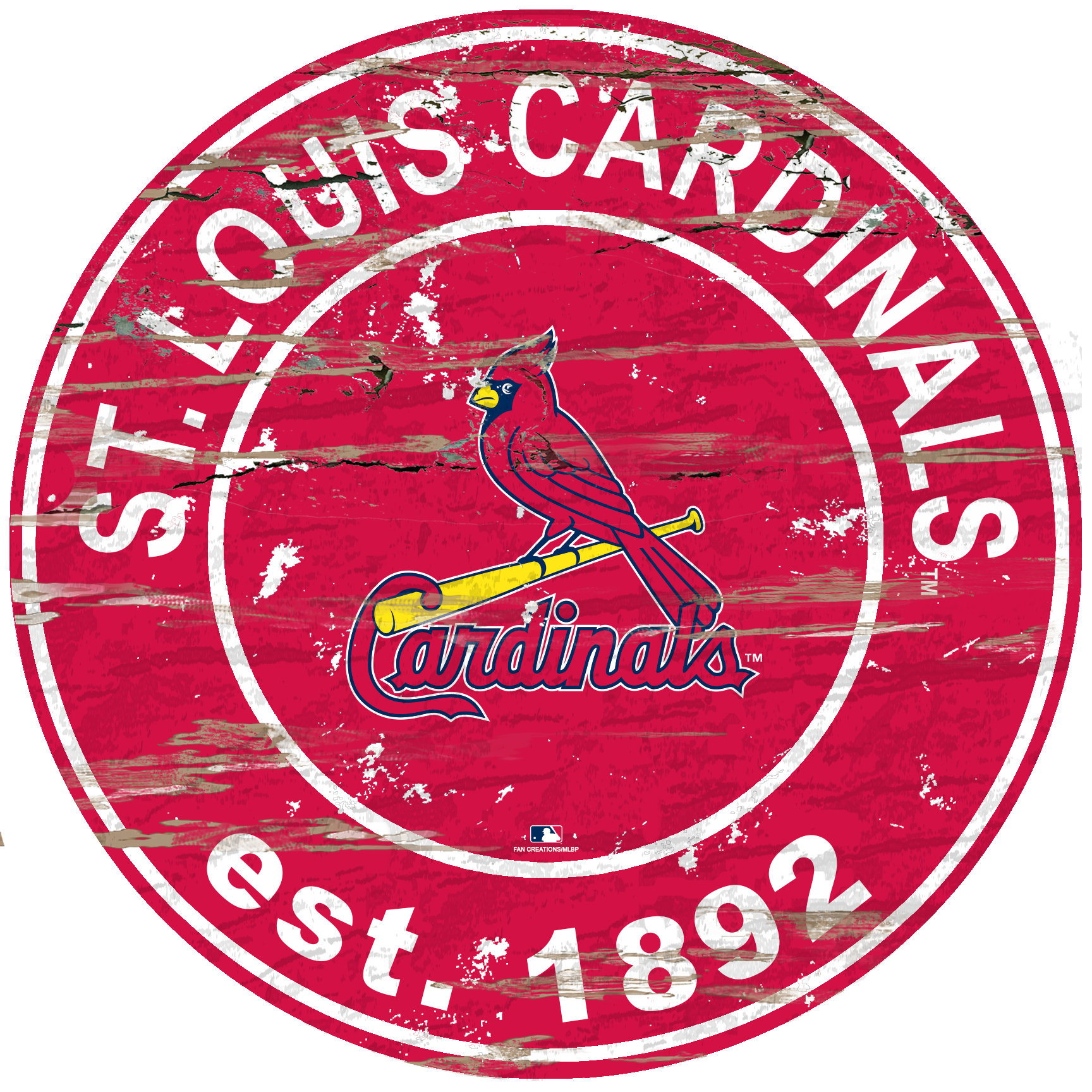 Fan Creations 24" Established Date Round Sign Wall Décor & Reviews ...