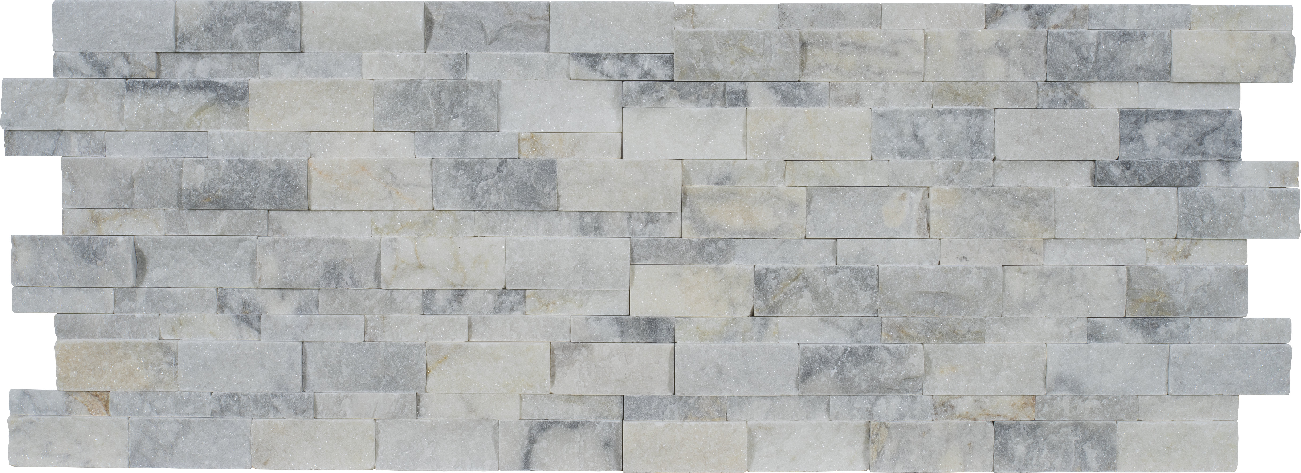 Stone Solution And Design Random Sized Marble Stacked Stone Mosaic Wall ...