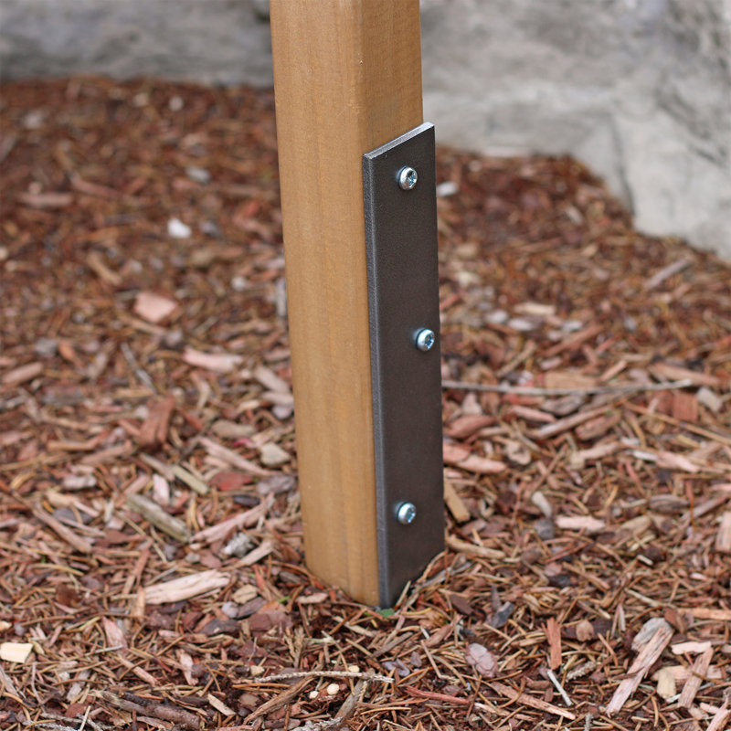 Yardistry Metal Post Stake & Reviews | Wayfair.ca