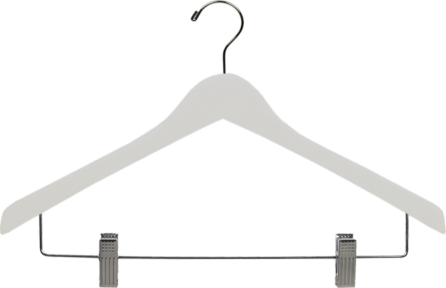 Rebrilliant Wood Hanger With Clips & Reviews | Wayfair