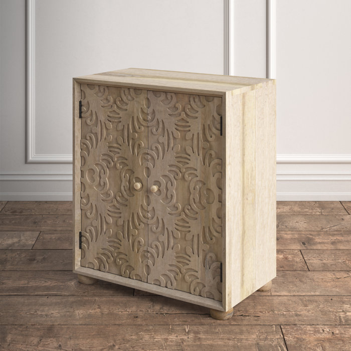 Bungalow Rose Eikka 2 Door Accent Cabinet & Reviews | Wayfair