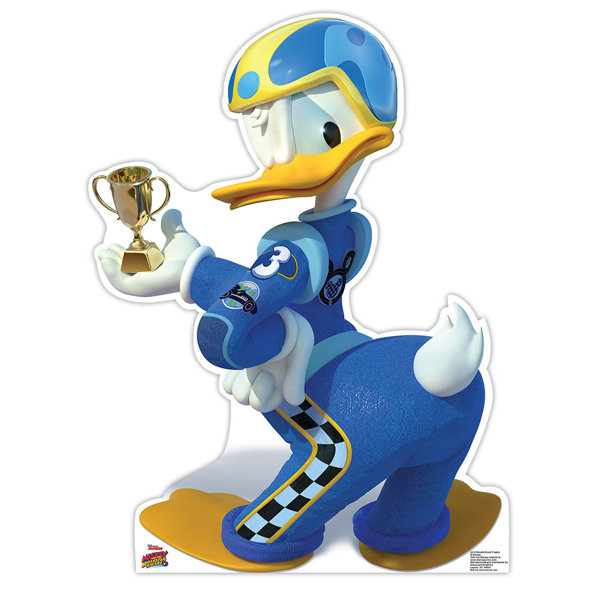 Advanced Graphics Donald Duck Trophy (Disney's Roadster Racers) Standup ...