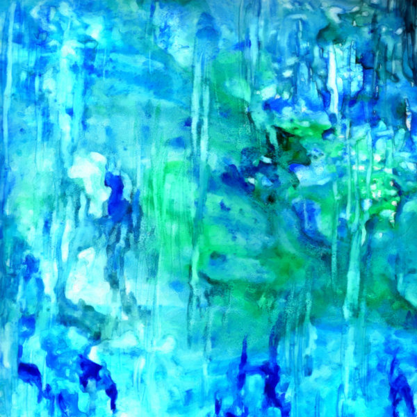 Wrought Studio Svalin Rosie Brown Blue Grotto by Rosie Brown - Wrapped ...