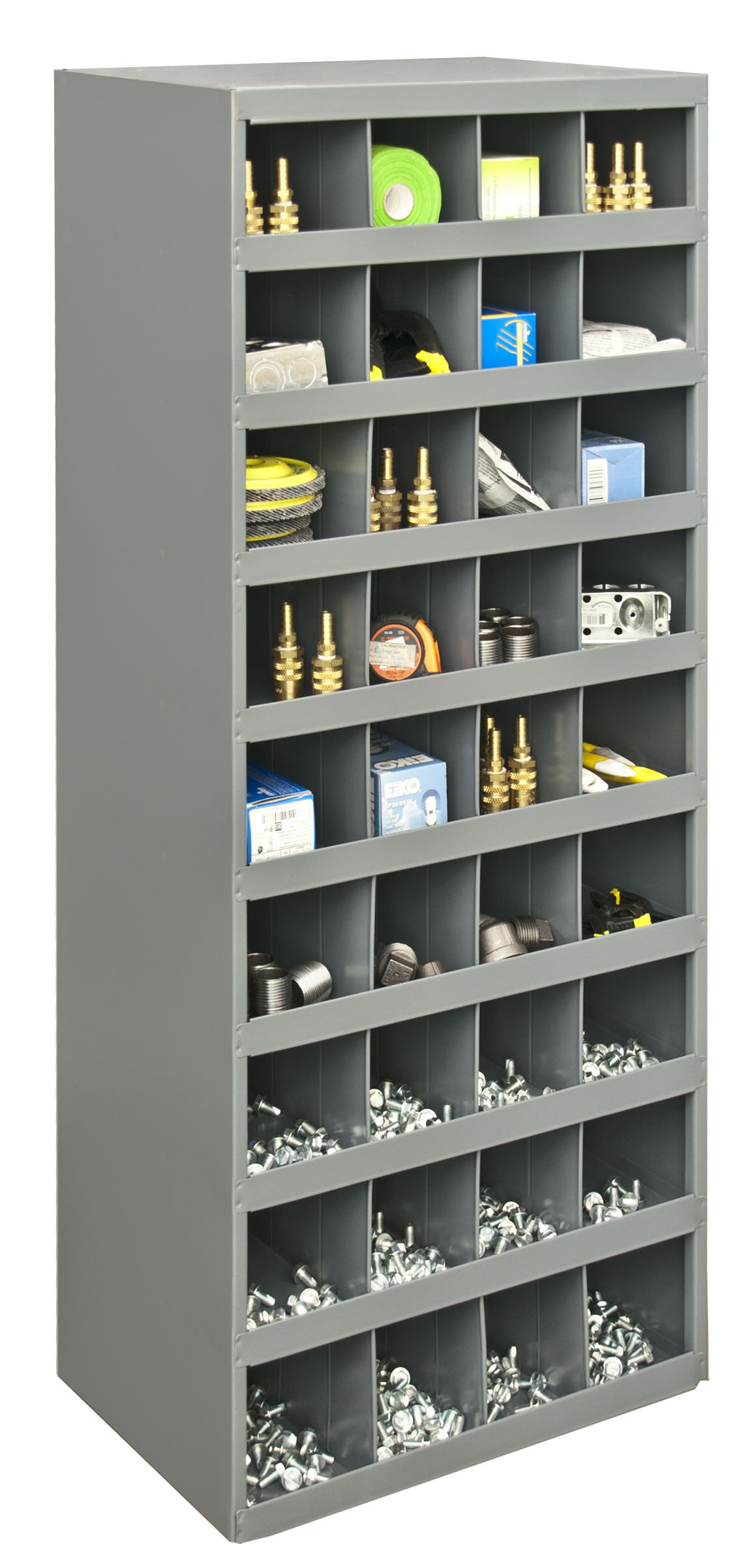 Durham Manufacturing 42" H x 17.88" W x 12" D Opening Parts Bin Cabinet ...