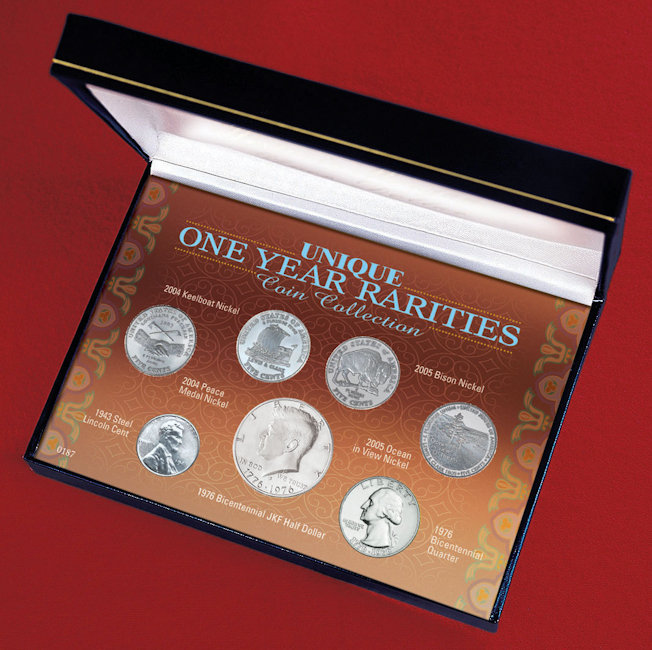 American Coin Treasure Unique One Year Rarities Display Box | Wayfair