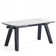 Ivy Bronx Extendable Dining Table ASTRALE Ceramic Color Marble White ...