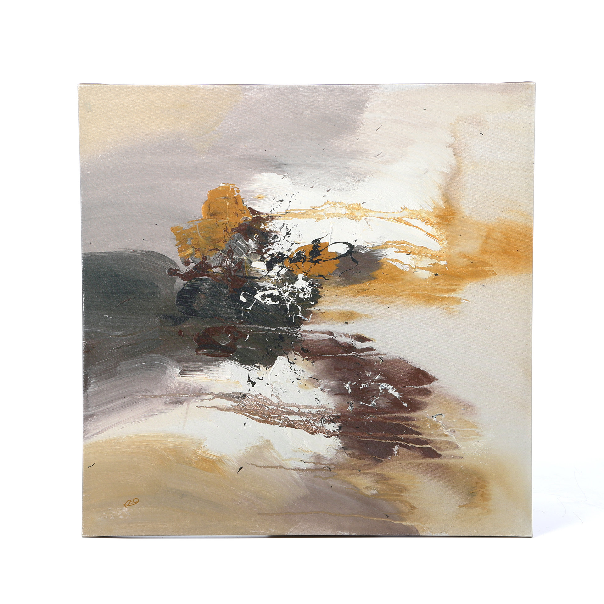 Wade Logan® Ormsby Abstract II - Wrapped Canvas Graphic Art & Reviews ...