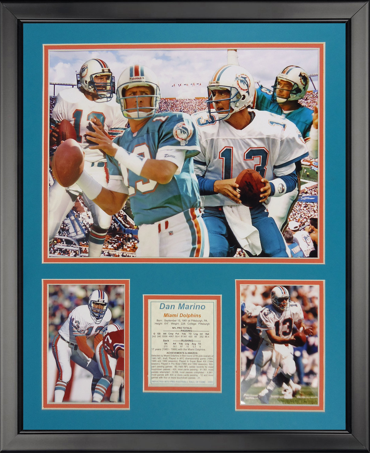 Legends Never Die NFL Picture Frame Memorabilia | Wayfair