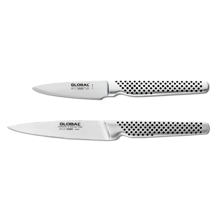 Global Knives Classic 2 Piece Knife Set & Reviews | Perigold