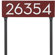 Montague Metal Products Floating 1-Line Lawn Address Sign & Reviews ...