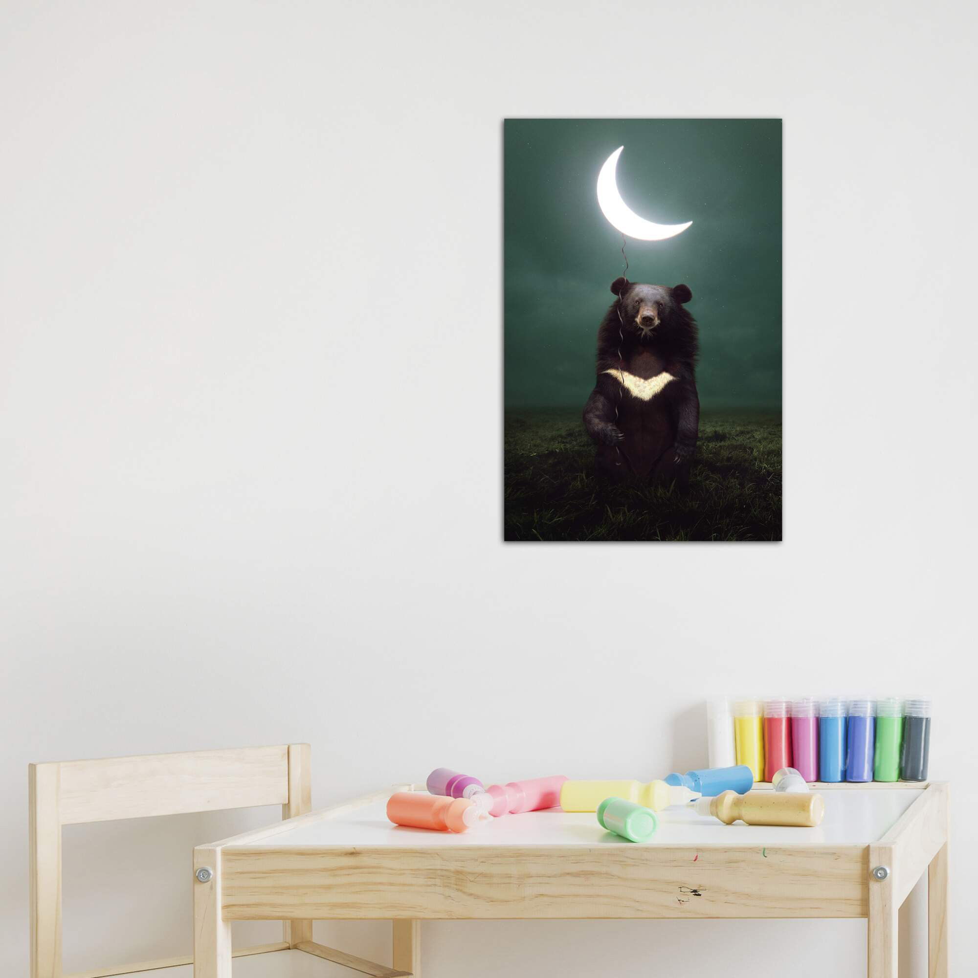 East Urban Home My Light - Moon Bear by Soaring Anchor Designs ...