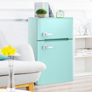 Mint Green Retro Fridge | Wayfair