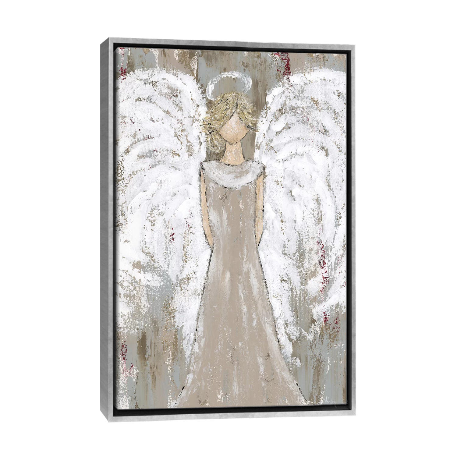 East Urban Home Farmhouse Guardian Angel by Ashley Bradley - Painting ...