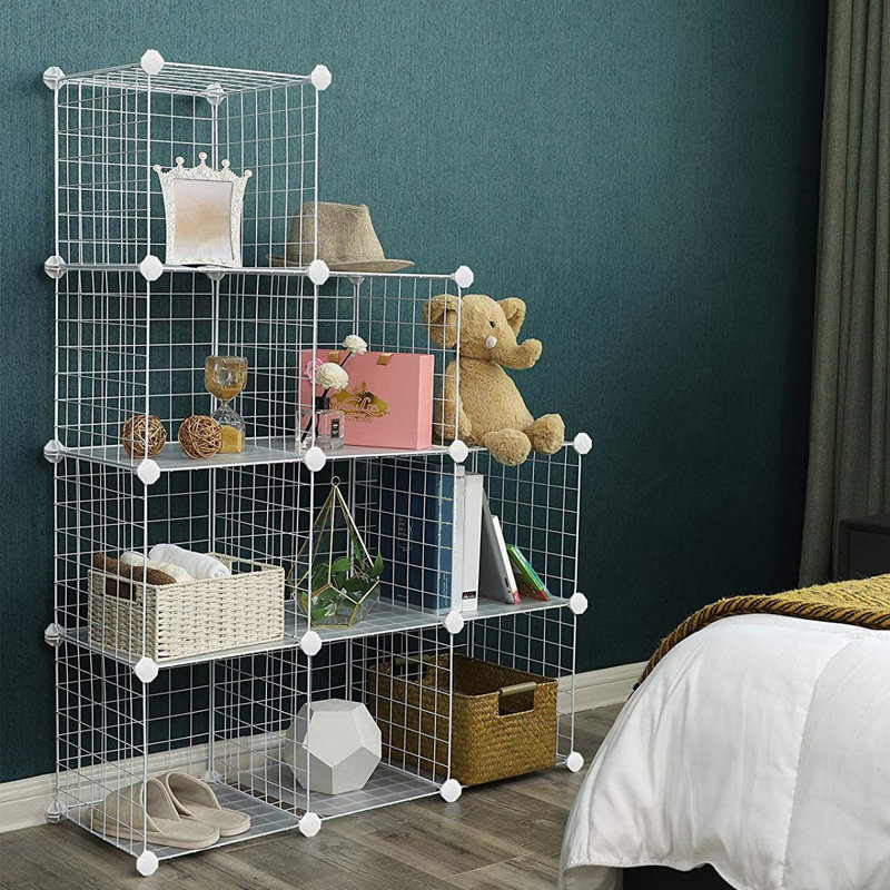 Wire Cube Storage Bins at Landon Artis blog