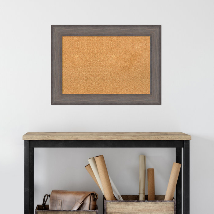 Gracie Oaks Wall Mounted Bulletin Board | Wayfair