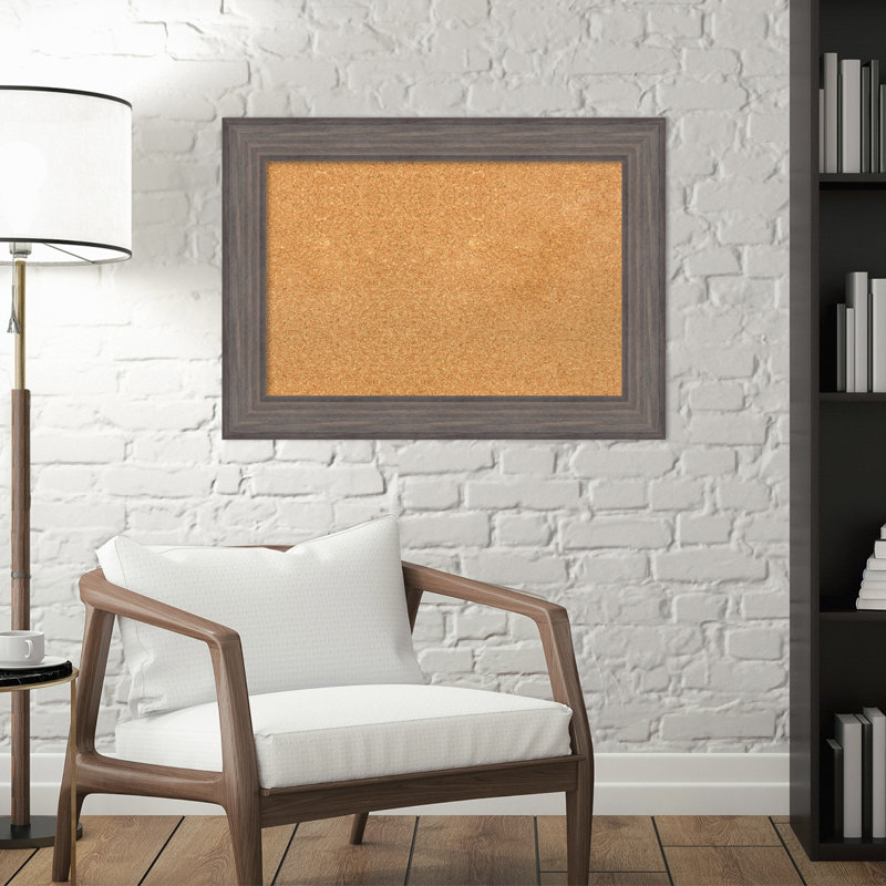 Gracie Oaks Wall Mounted Bulletin Board | Wayfair