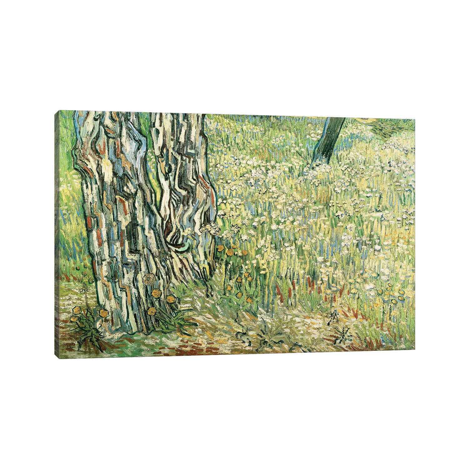 ClassicLiving Tree Trunks In Grass, 1890, By Vincent Van Gogh by ...