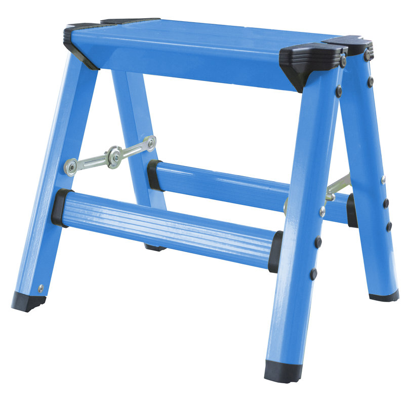 AmeriHome 1 Step Aluminum Step Stool with 300 lb. Load Capacity ...