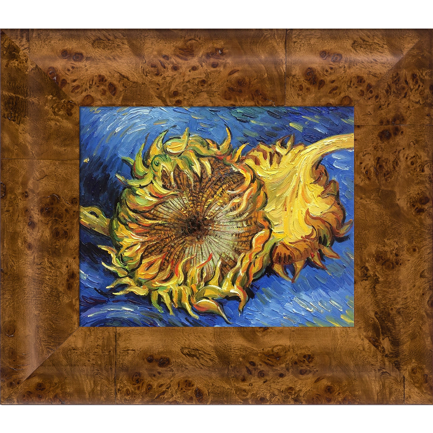 Winston Porter Two Cut Sunflowers by Vincent Van Gogh - Picture Frame ...