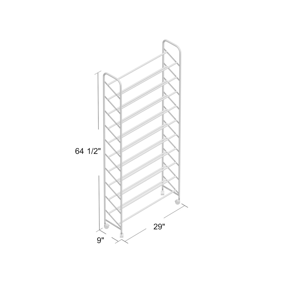 Wayfair Basics® 30 Pair Shoe Rack & Reviews | Wayfair