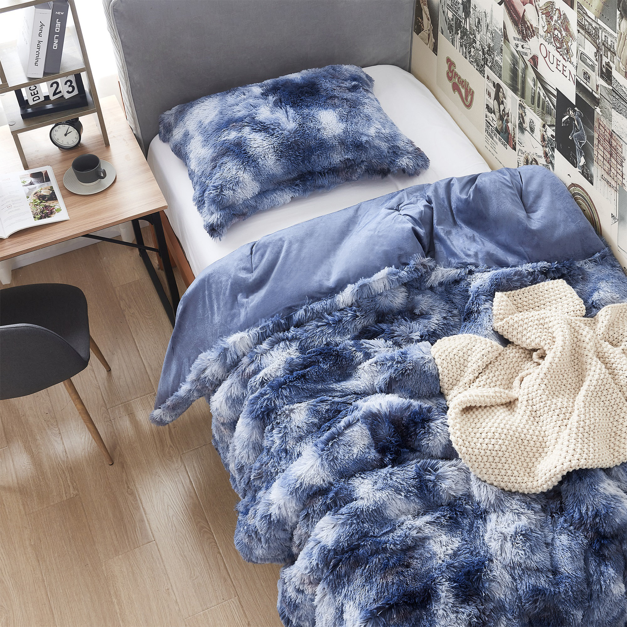 Coma Inducer Are You Kidding Periwinkle Thunderstorm Oversized ...