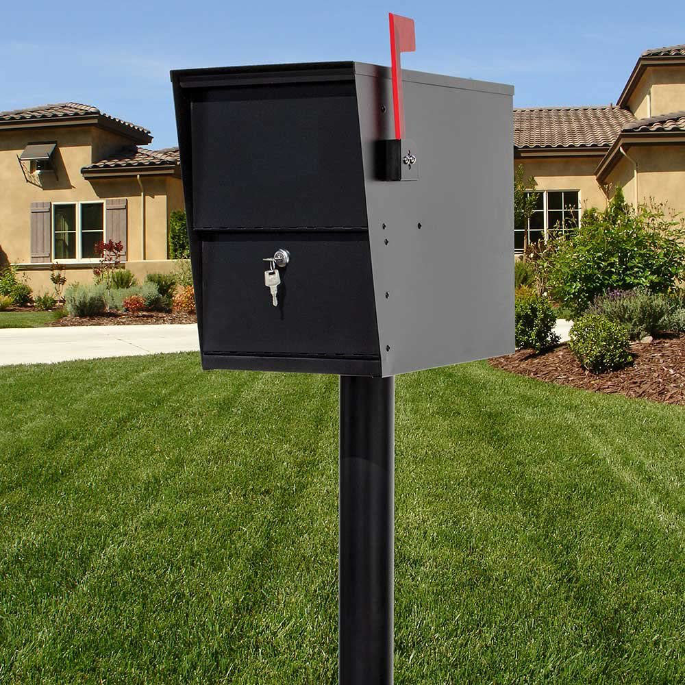 Qualarc Letter Sentry Post Mounted Mailbox & Reviews | Wayfair