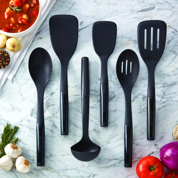 KitchenAid Universal Tool Set, 6 Piece, Black & Reviews | Wayfair
