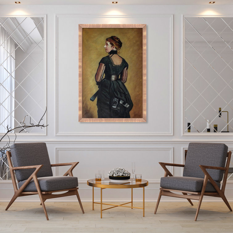 Overstock Art Portrait Of Kate Perugini, Daughter Of Charles Dickens ...