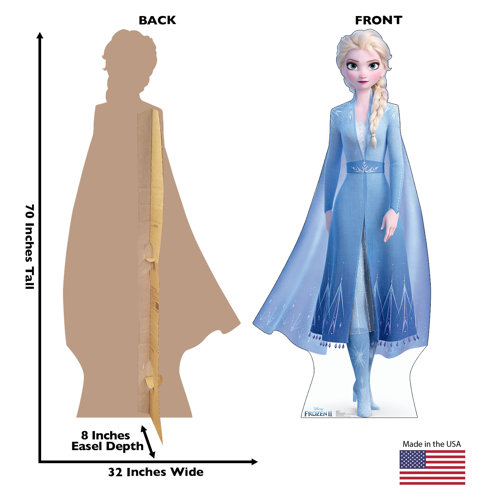 Advanced Graphics Elsa (Disney's Frozen II) Cardboard Standup | Wayfair