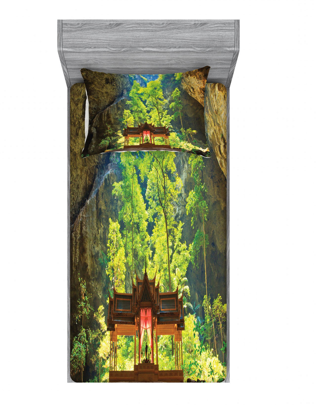 East Urban Home Natural Cave Sheet Set | Wayfair