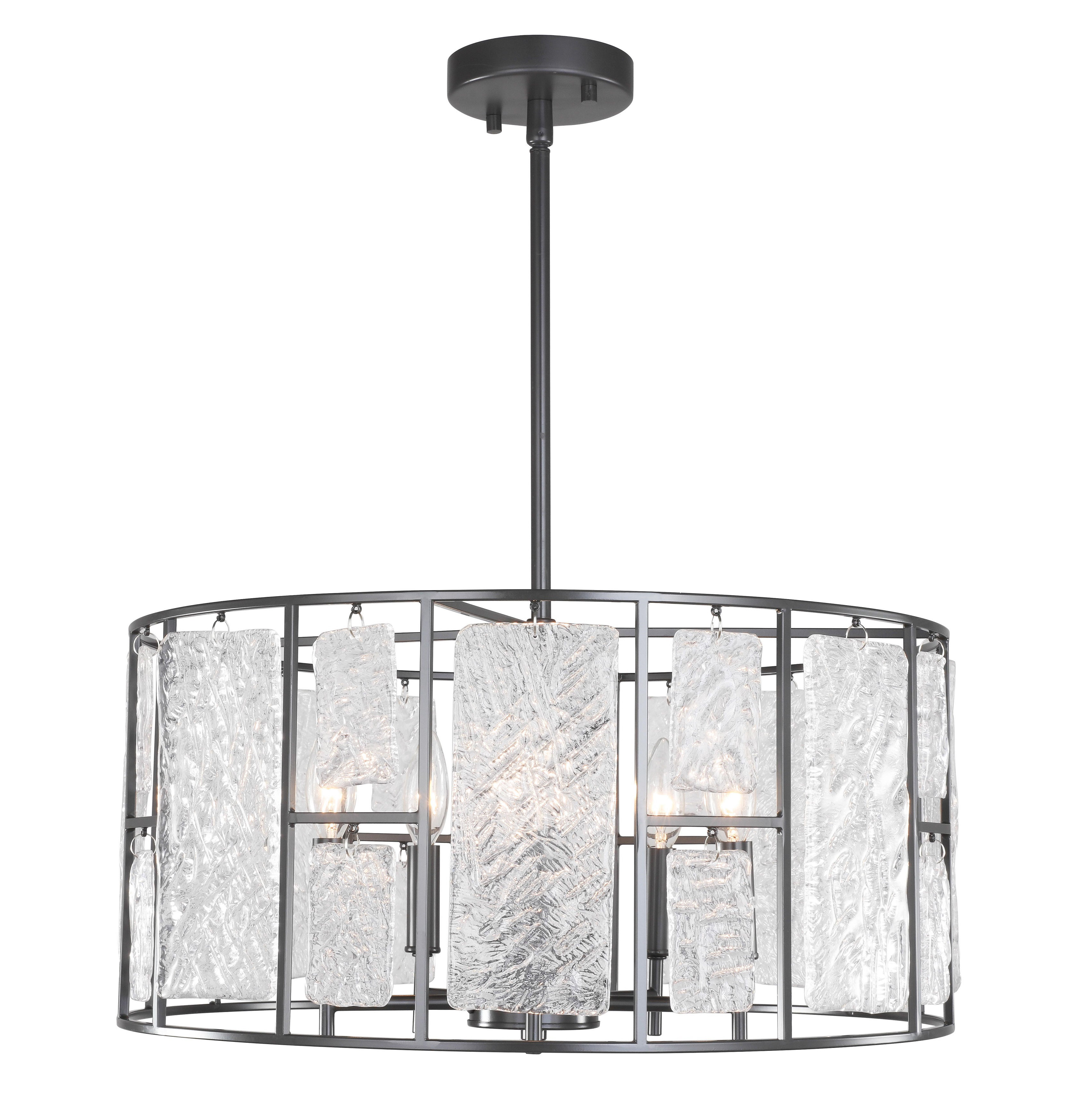 Orren Ellis Coldiron 5 - Light Drum Chandelier | Wayfair